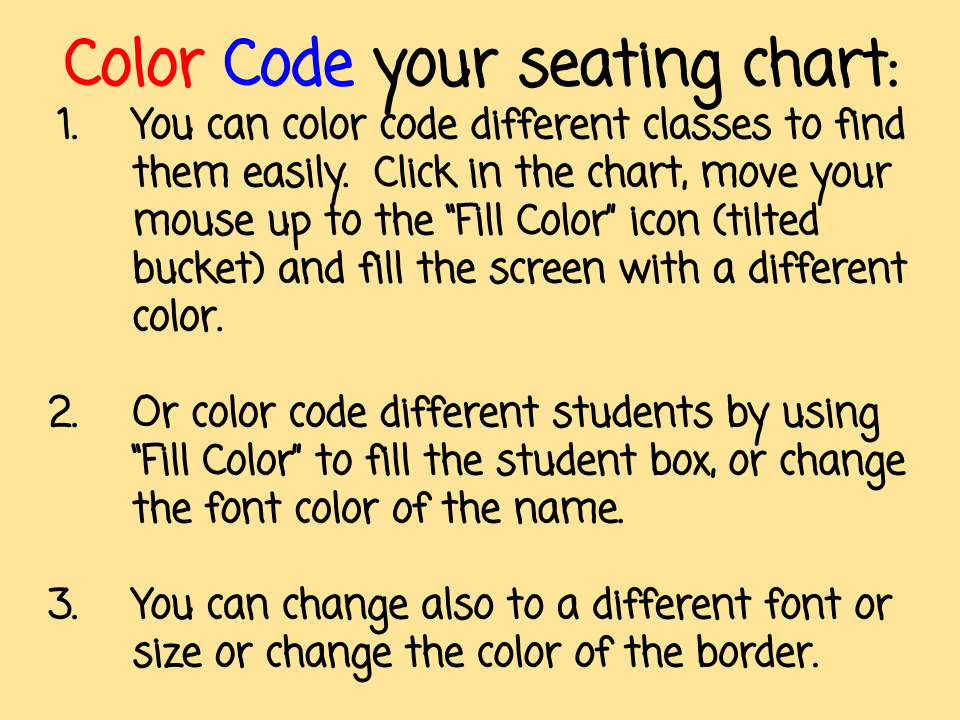 FREE Student Seating Charts - Digital - Amped Up Learning