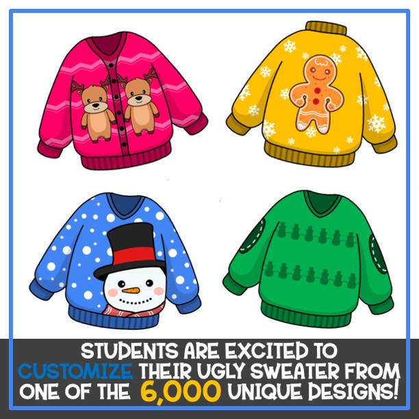 Percent Change Holiday - Christmas - Winter Digital Activity for Google ...