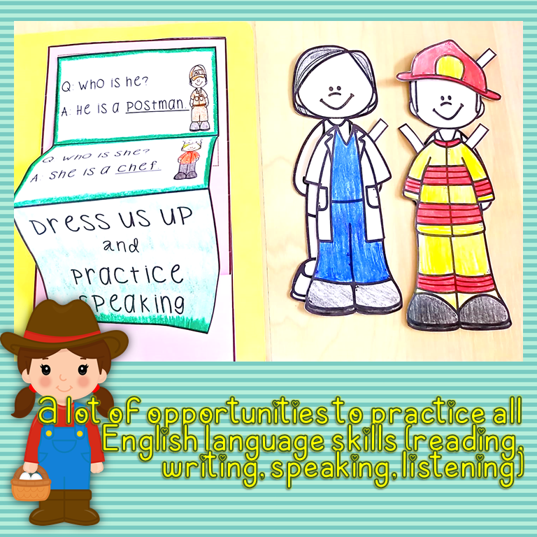 Community Helpers Interactive Lapbook