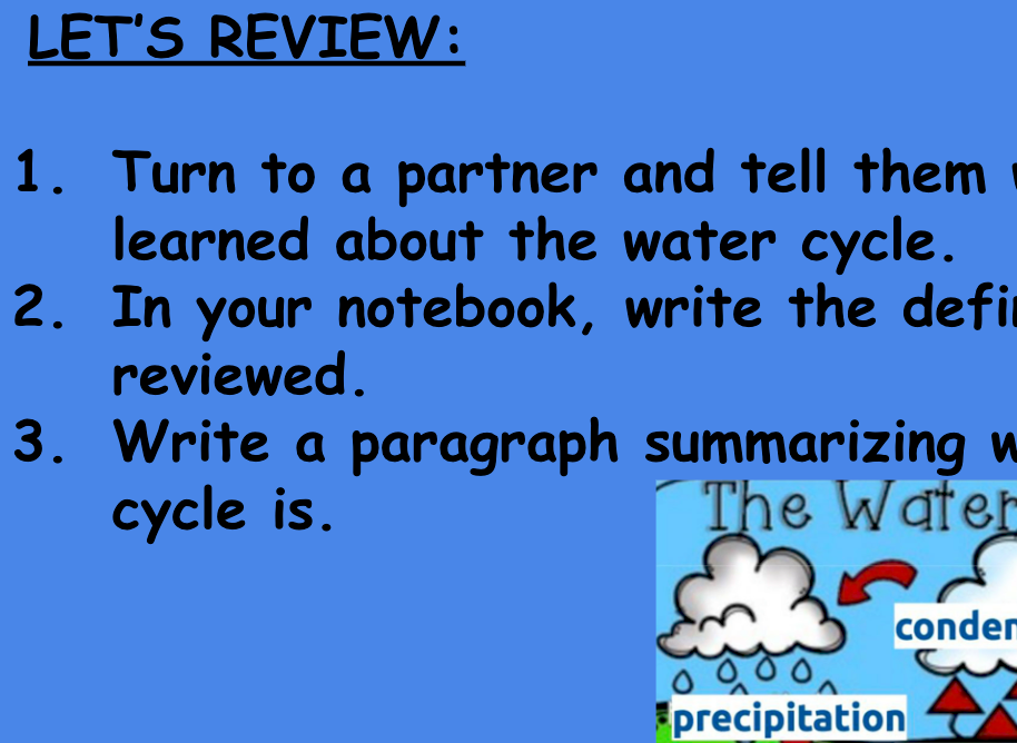 THE WATER CYCLE: LESSONS & EXTENSION LAB ACTIVITIES - Amped Up Learning