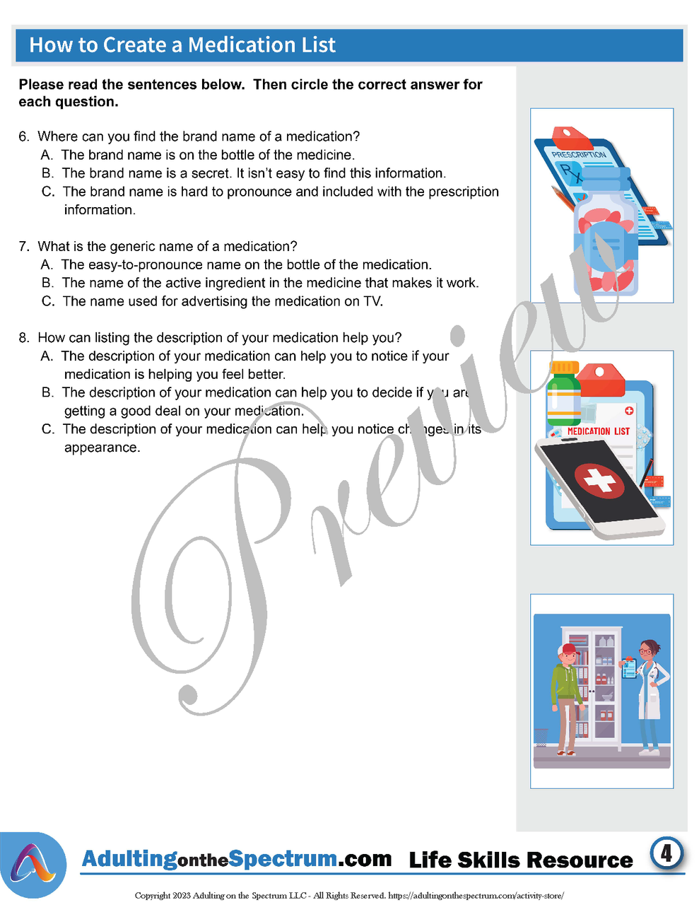 Essential Life Skills Activity for Teens and Adults - How to Create a ...