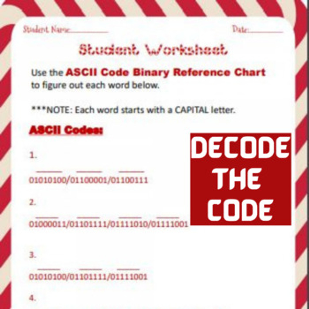Christmas Coding Activities Unplugged