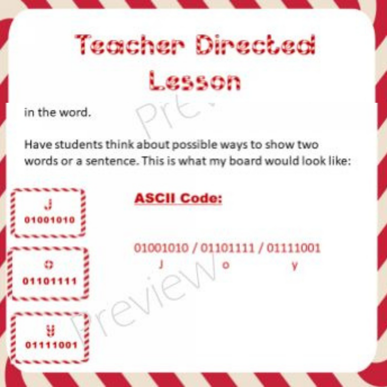 Christmas Coding Activities Unplugged