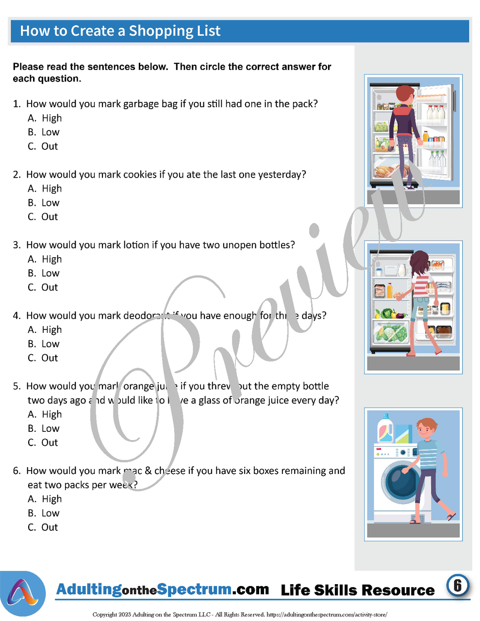 Essential Life Skills Activity for Teens and Adults - How to Create a ...