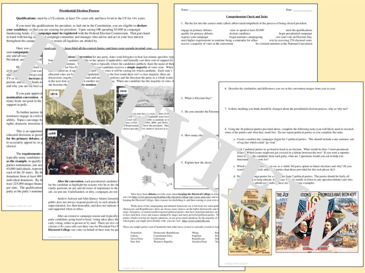 Presidential Election Bundle