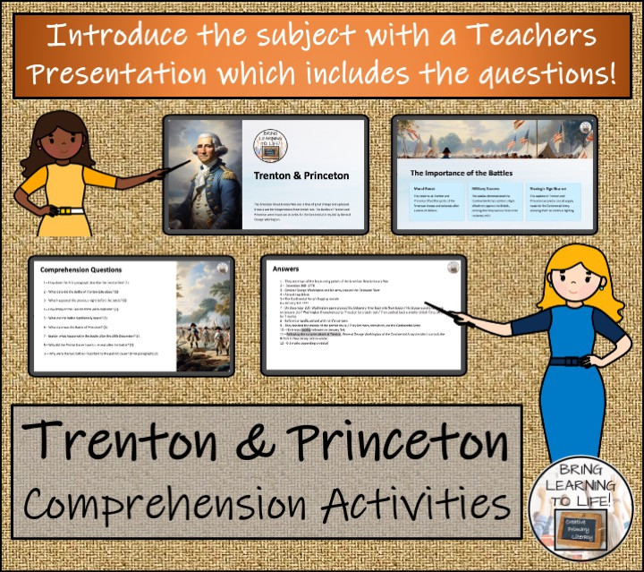 Battles of Trenton and Princeton Close Reading Comprehension | 5th ...