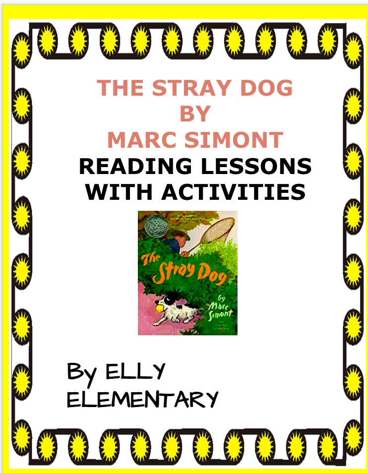 THE STRAY DOG by Marc Simont READING LESSONS & ACTIVITIES UNIT - Amped ...