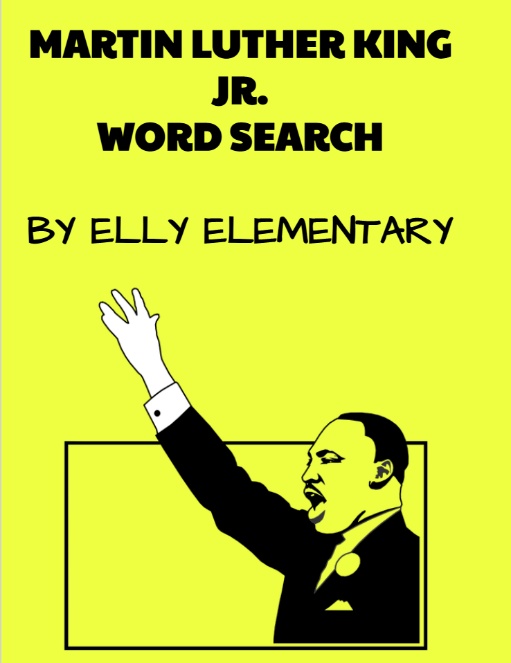 MARTIN LUTHER KING JR. WORD SEARCH - Amped Up Learning