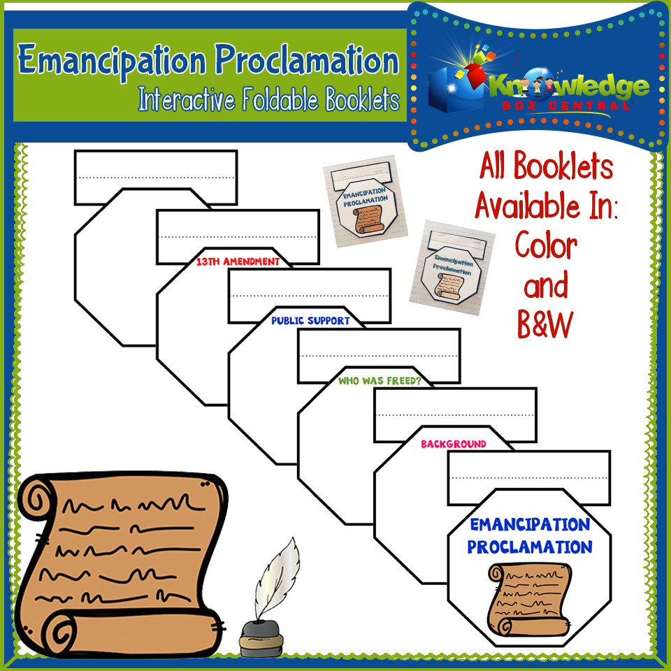 Emancipation Proclamation Clipart