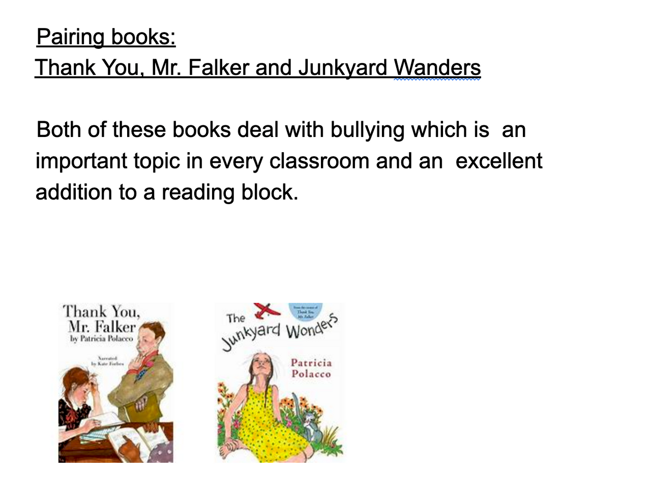 READING WITH PATRICIA POLACCO BOOKS: AN AUTHOR STUDY - Amped Up Learning