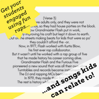 Multisyllabic Passages and Activities Using Pop/Rap Songs - Amped Up ...