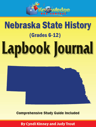 Nebraska State History Lapbook Journal