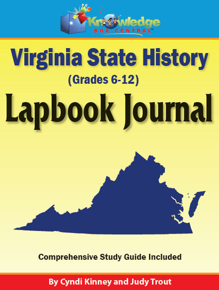 Virginia State History Lapbook Journal