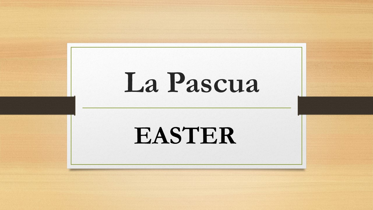 LA PASCUA - Amped Up Learning