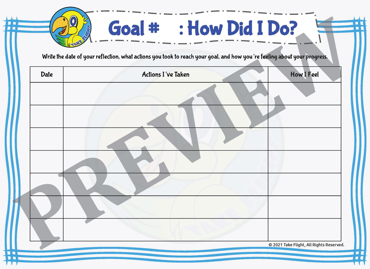 SMART Goals Setting, Tracking, Reflecting