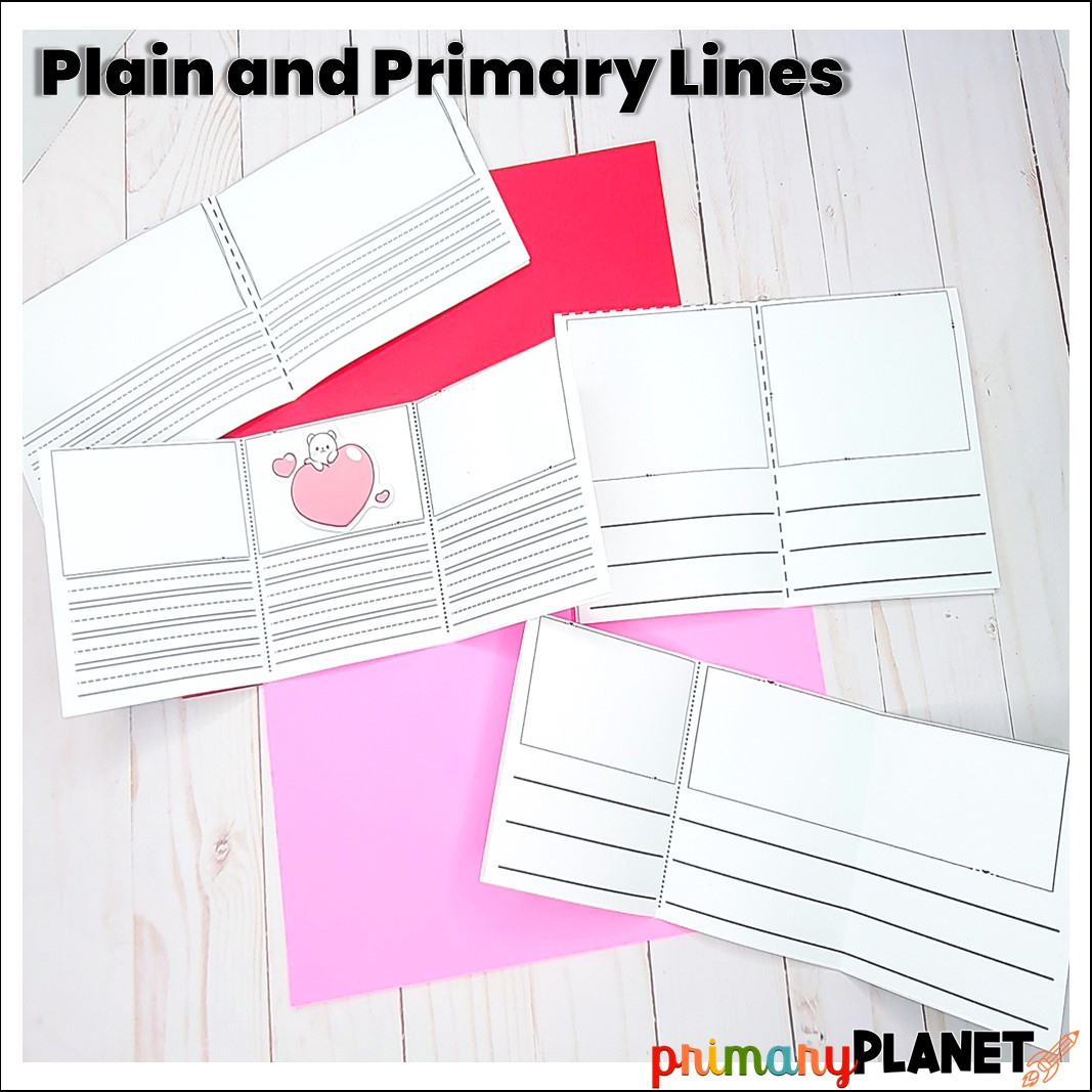 February Printable Mini Books Templates