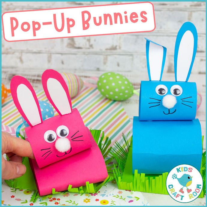 3D Bunny Pop Up Craft