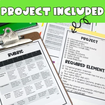 Natural Disaster Emergencies | Health & Safety Graphic Organizers