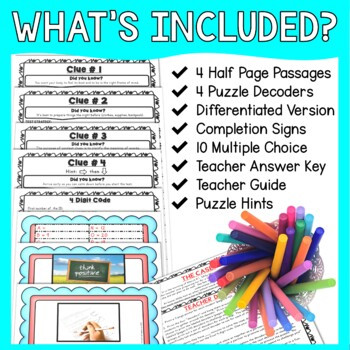 Test Taking Strategies ESCAPE ROOM - Test Prep for ALL subjects ...