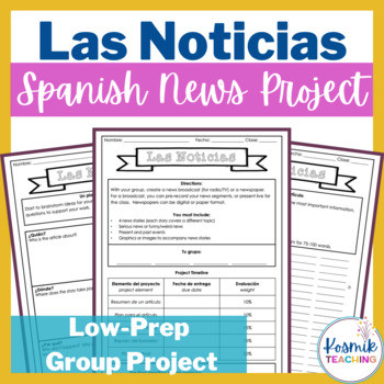 Las Noticias Spanish News Report Project - Amped Up Learning