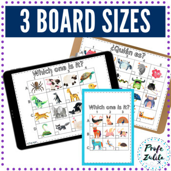 Who am I? | Description Guessing Game in English, Spanish, & French ...