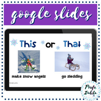 This or That Winter Game | Would You Rather? - Amped Up Learning