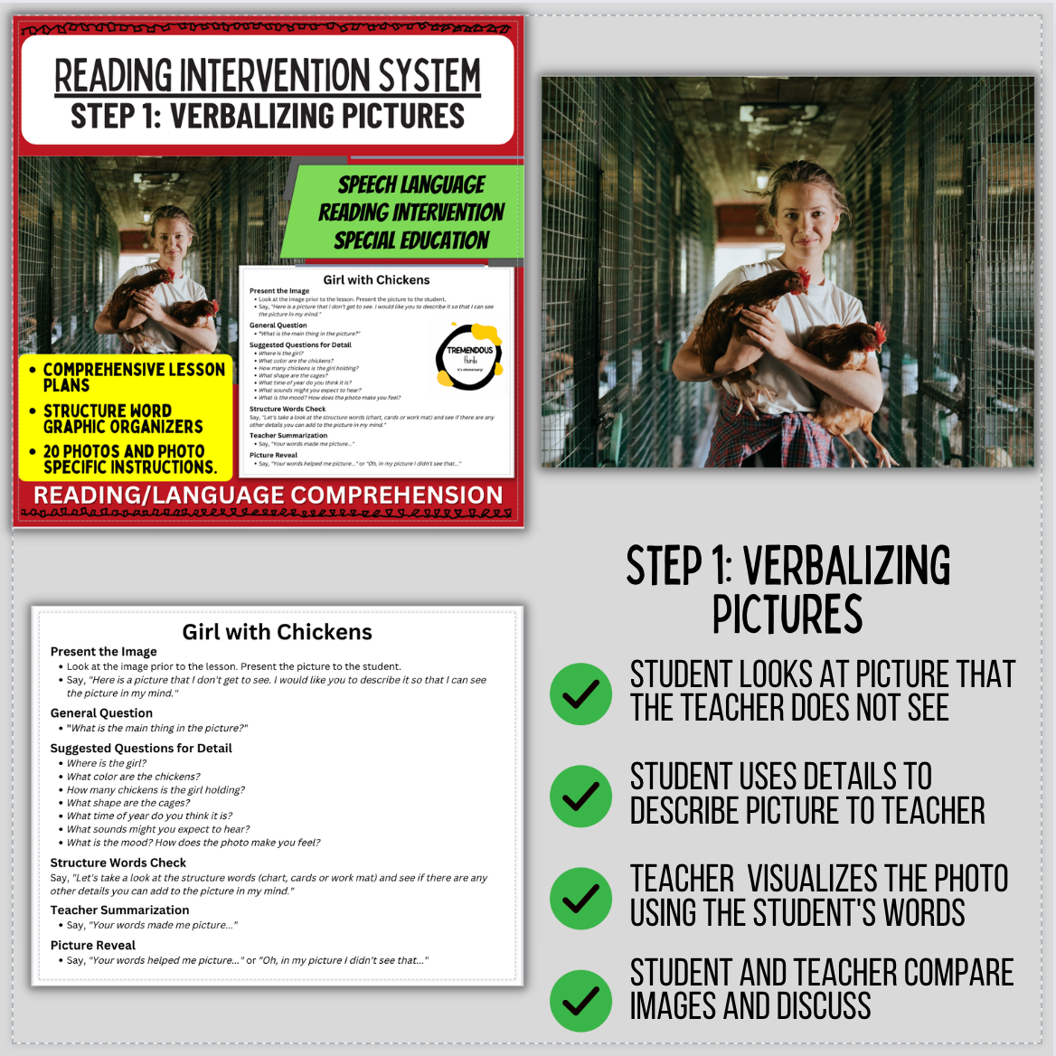 STEP 1: Verbalizing Pictures to Create a Mind Movie for Reading Speech ...