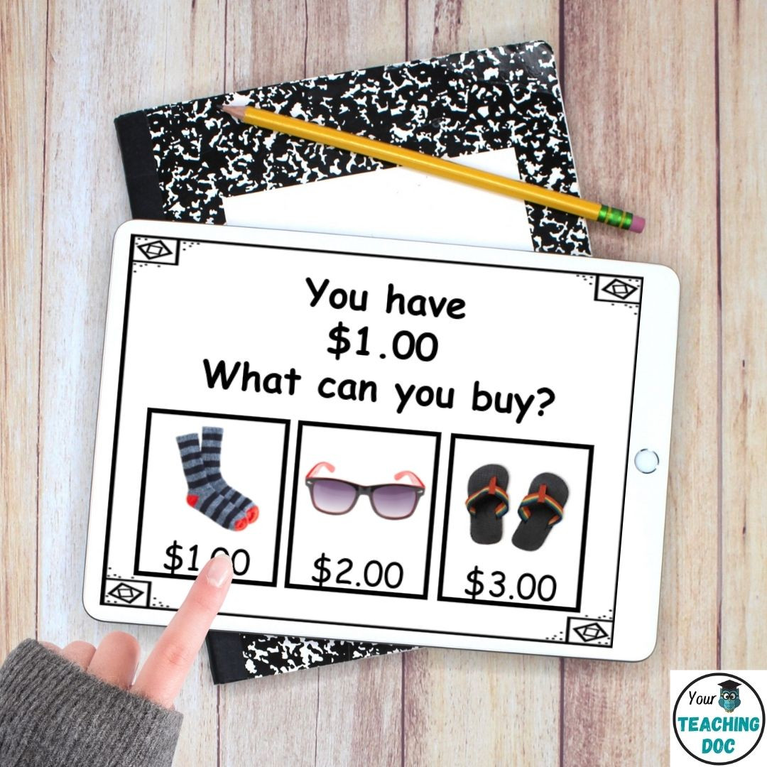 Counting Money: Clothing Store Life Work Skills PLUS Task Cards ...