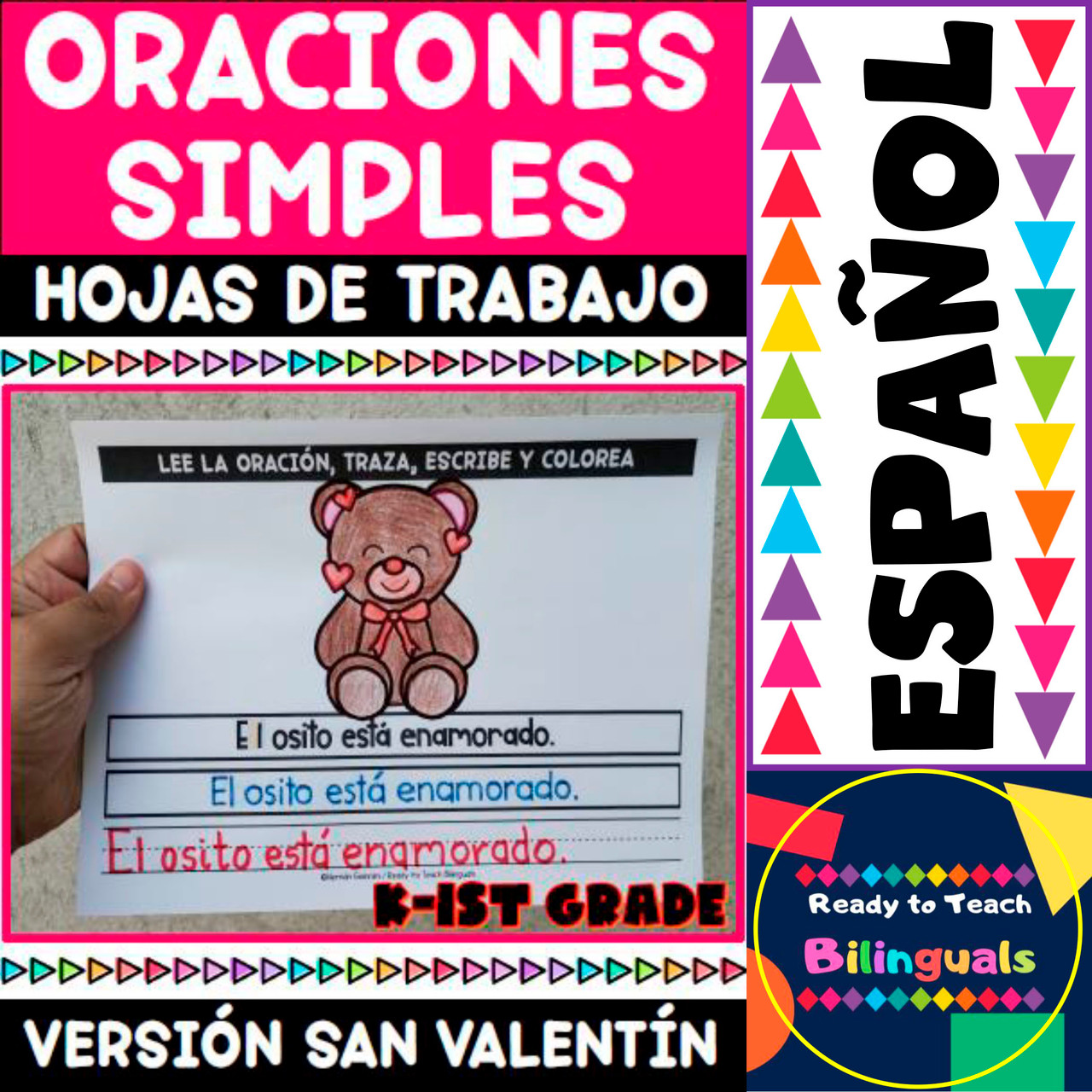 Hojas De Trabajo De Oraciones