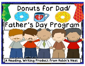 Father's Day/Donuts for Dad Day Program w/Gift for Dads