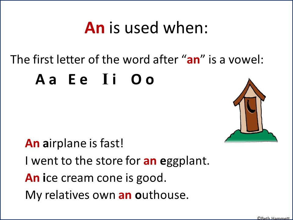 A or AN - Amped Up Learning