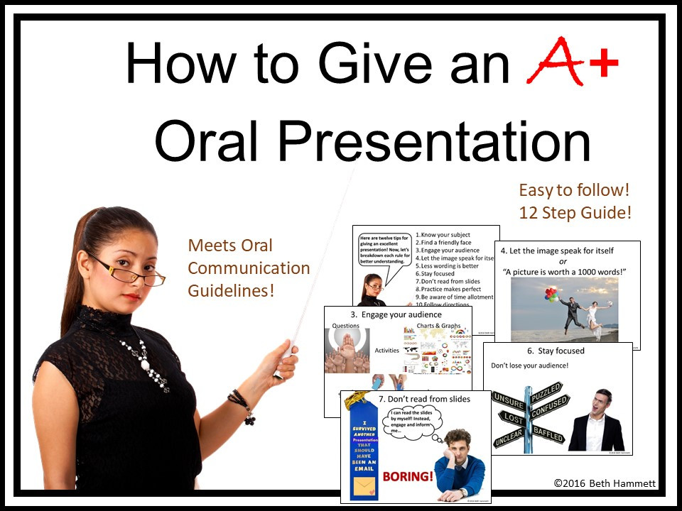 Oral Presentation Guidelines - Amped Up Learning