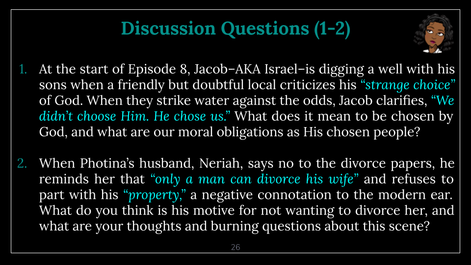 Bible Study Guide: Movie & Discussion (The Chosen: Season 1 | Episode 8)