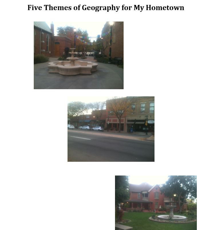 Five Themes of Geography for My Hometown - Amped Up Learning