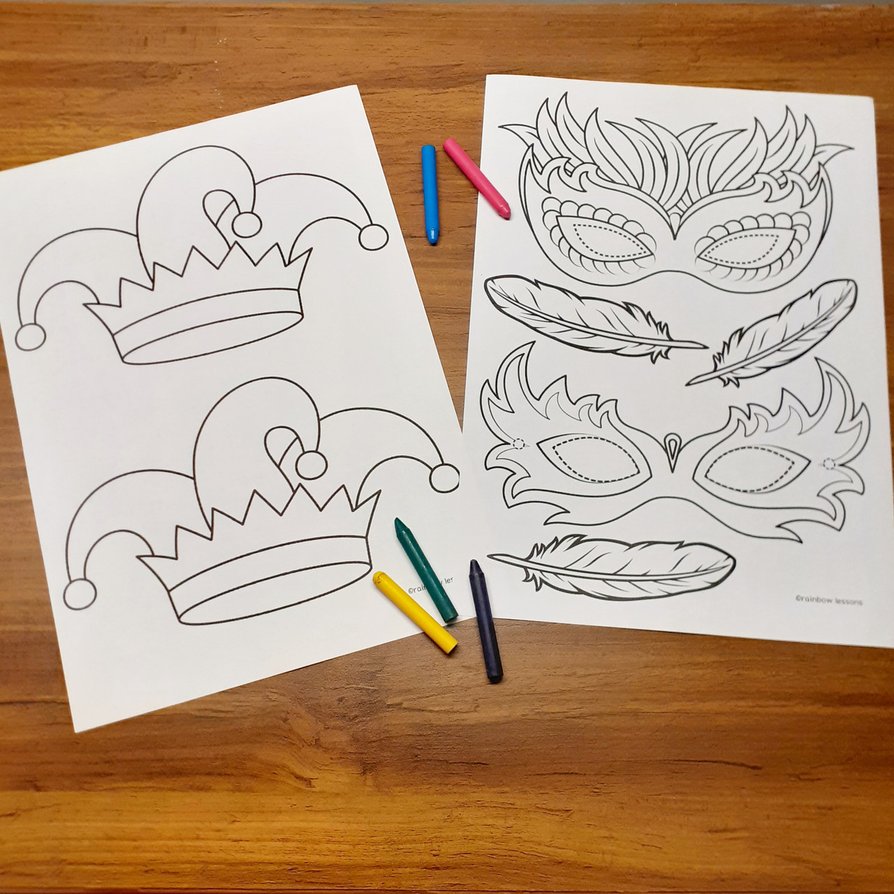 Mardi Gras Writing Crafts | Mardi Gras Writing Prompts | Mardi Gras ...