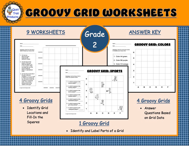 Grid - Coordinate Plane Worksheets
