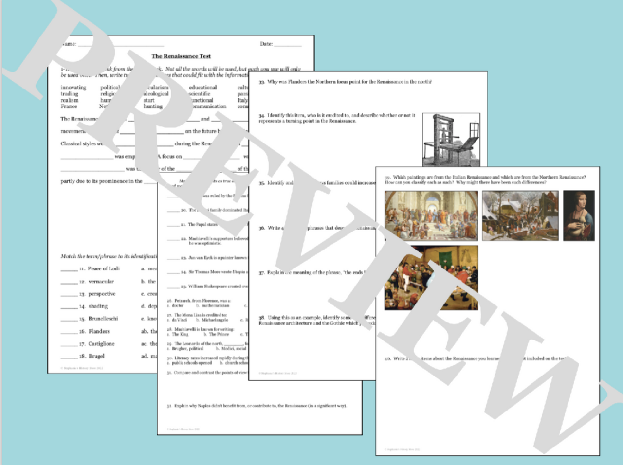 The Renaissance Test