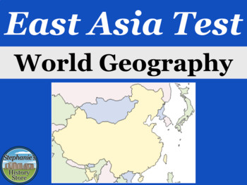 Asian geography test