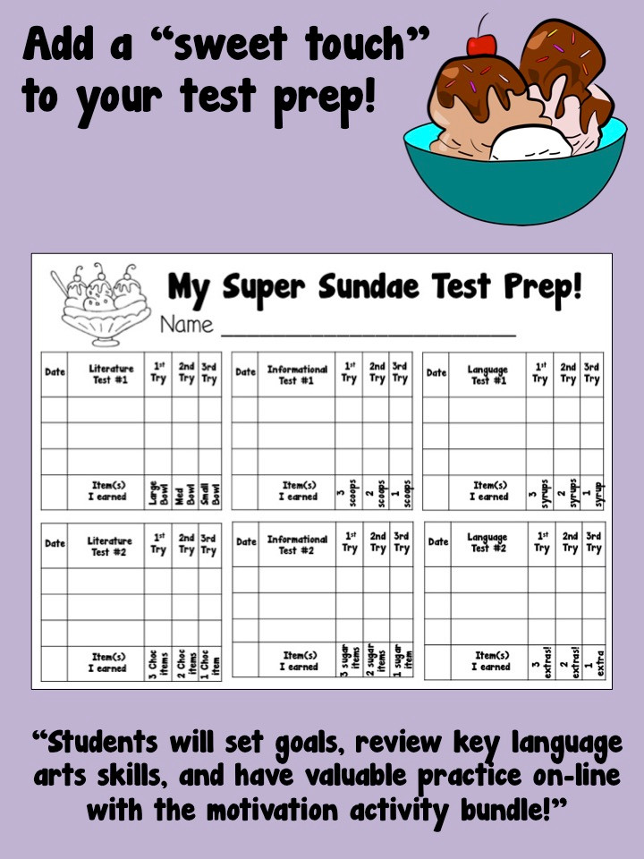 4th Grade STATE TEST Prep Language Arts CHALLENGE (using Google Forms ...