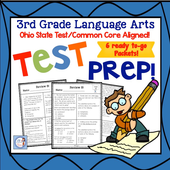 3rd Grade Language Arts Skill Review for STATE TEST