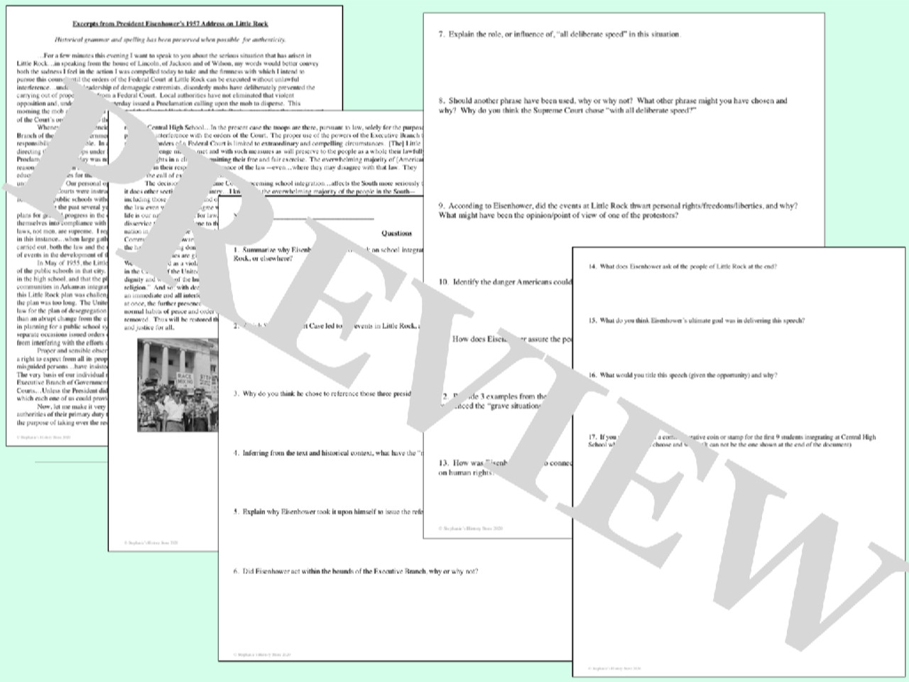 The Civil Rights Movement Bundle