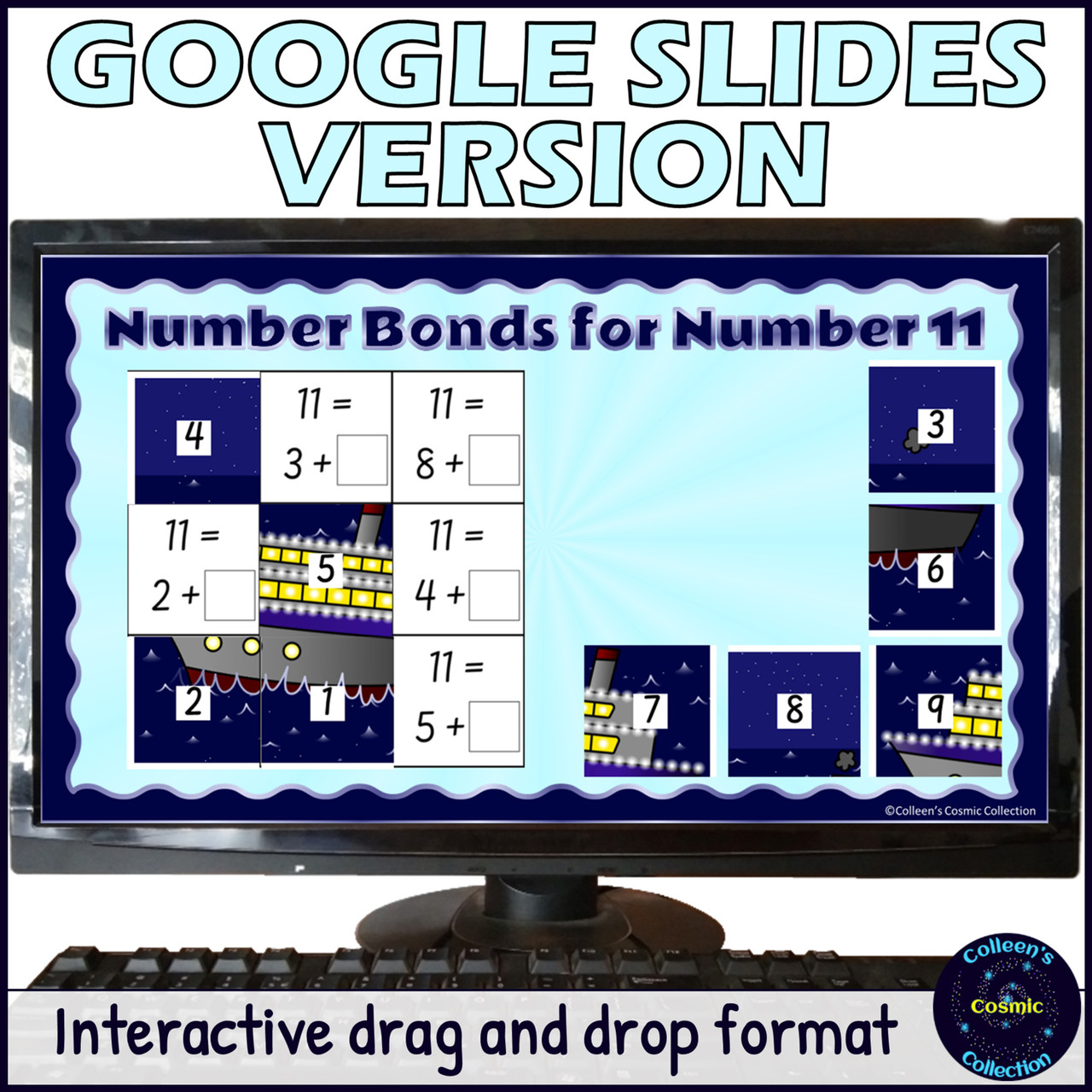 Number Bonds to 15 Activity - Cut and Paste Puzzle - 10-15 - Printable ...
