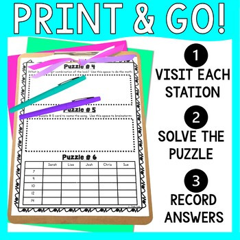 Team Building Escape Room - Teamwork Challenge - Back to School Activity