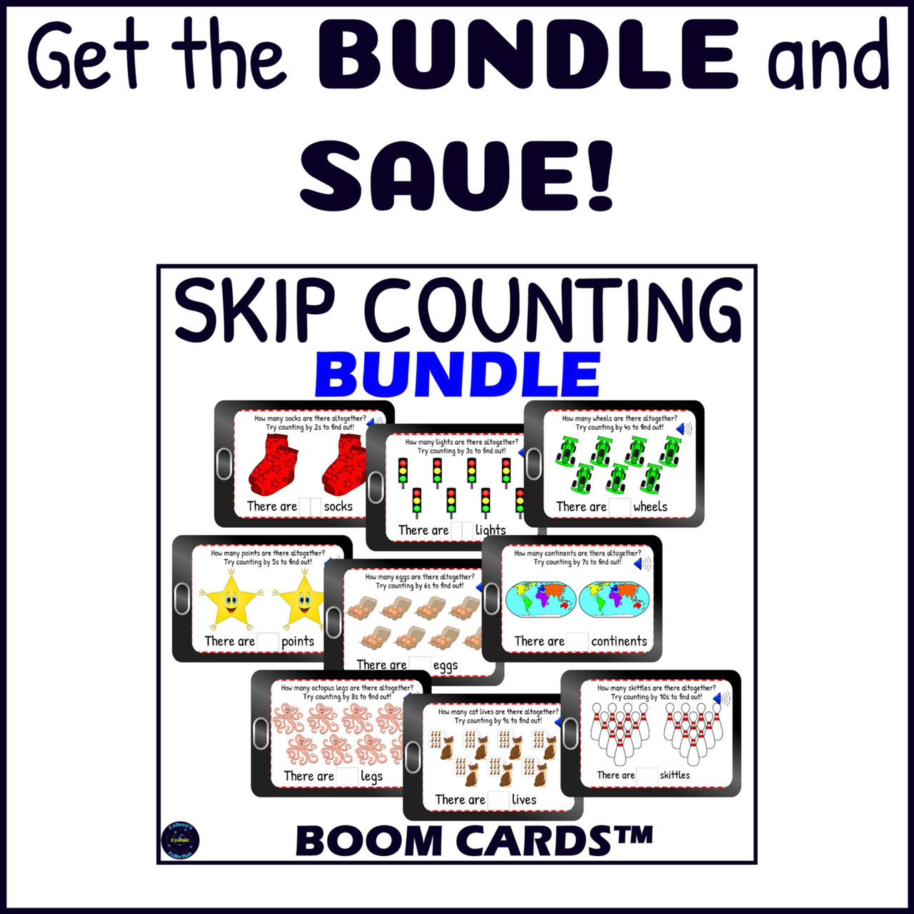Skip Counting by 4s Introduction and Practice Activity - Digital Boom ...
