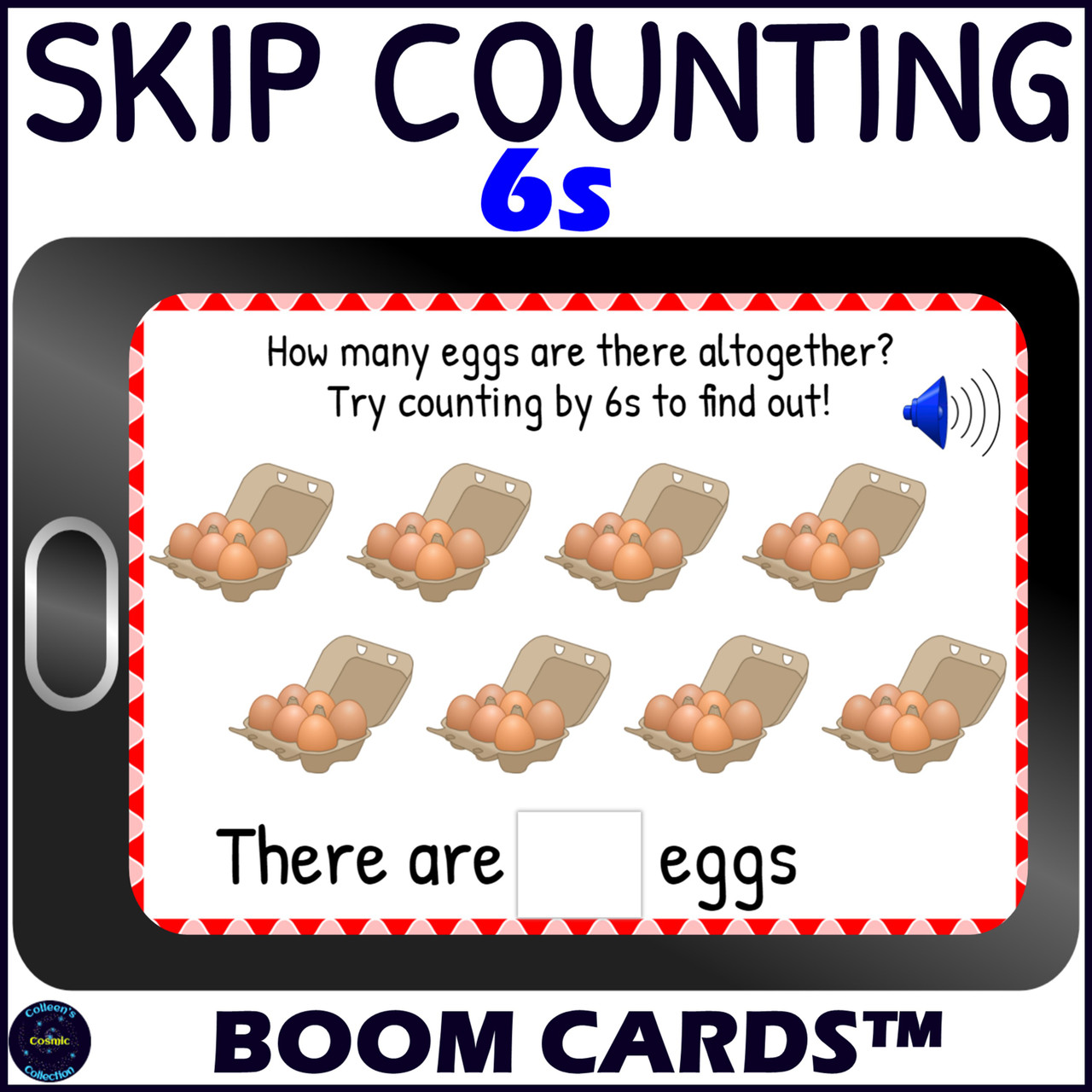 Skip Counting by 6s Introduction and Practice Activity - Digital Boom ...