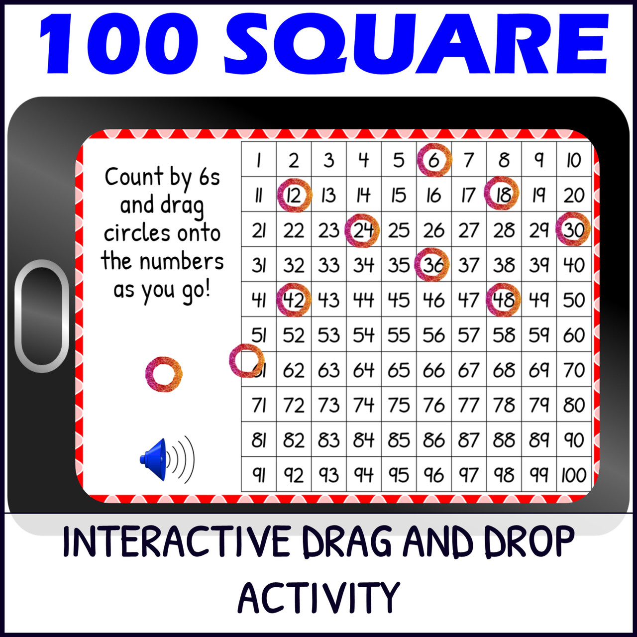 Skip Counting by 6s Introduction and Practice Activity - Digital Boom ...
