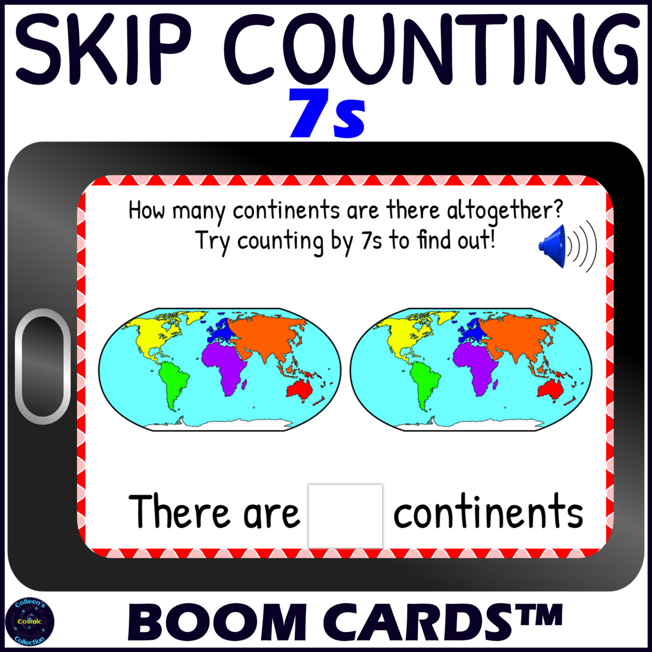 Skip Counting by 7s Introduction and Practice Activity - Digital Boom ...