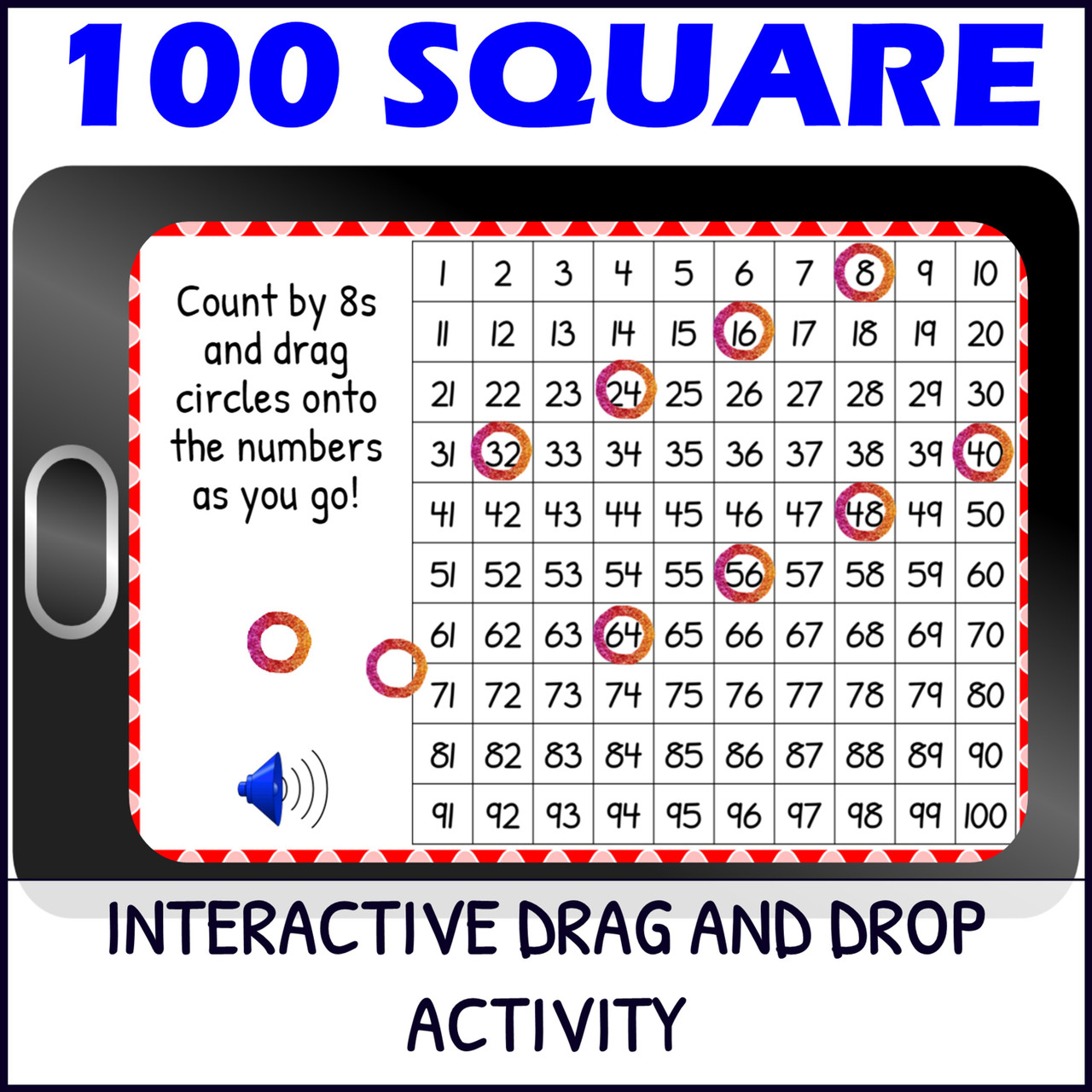 Skip Counting by 8s Introduction and Practice Activity - Digital Boom ...