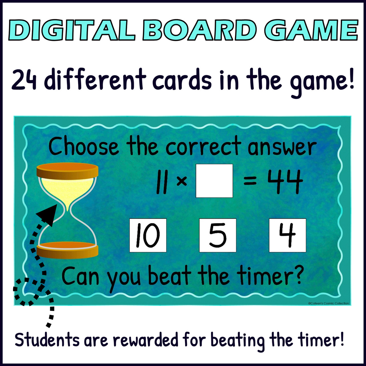 Multiplication Facts Fluency Game - 11 Times Table Review - Printable ...