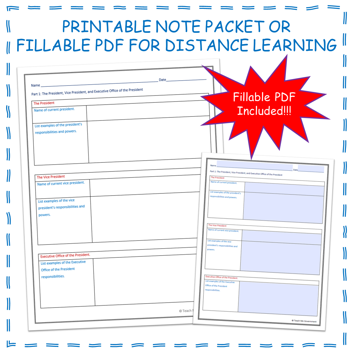 Presidential Cabinet Members American Federal Government Google Slides ...